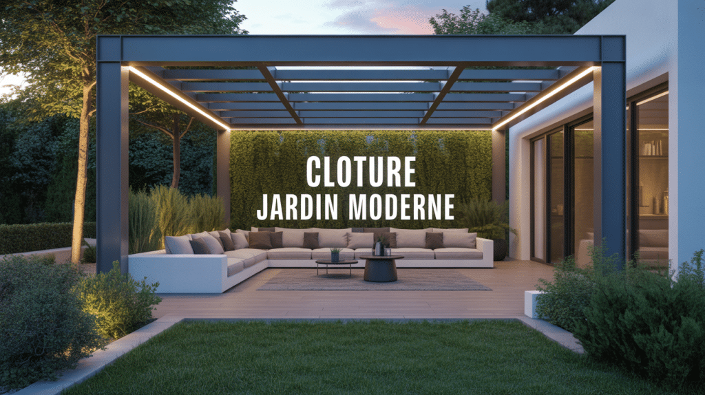 Clôture jardin moderne : inspirations, choix et conseils pour un ...